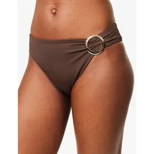 AWAY THAT DAY Cayman Island Bikini Bottom - Espresso