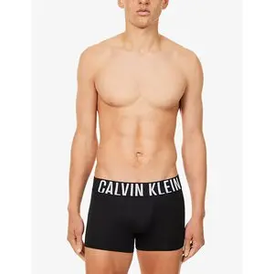 Calvin Klein Intense Power Pack Of Three Stretch-jersey Trunks