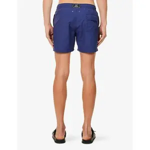 ARRELS BARCELONA Embroidered Swim Shorts - Navy