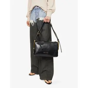 Marc Jacobs Medium Leather Shoulder Bag - Black