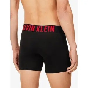Calvin Klein Intense Power Pack Of Three Cotton-jersey Boxer Briefs