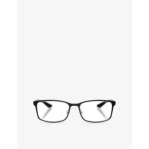 Ray-ban Rb8424 Rectangle Optical Glasses - Black
