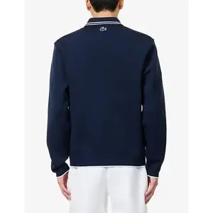 Lacoste Tennis Heritage Quarter-zip Jersey Sweatshirt