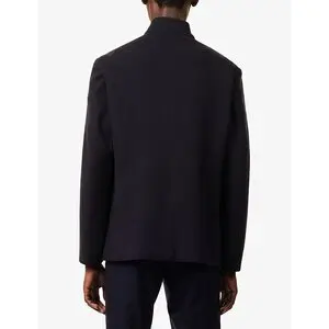 Corneliani Patch-pocket Button-up Wool Jacket