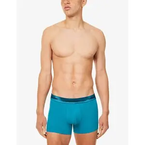 Calvin Klein Icon Pack Of Three Stretch-cotton Trunks