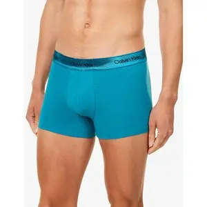 Calvin Klein Icon Pack Of Three Stretch-cotton Trunks