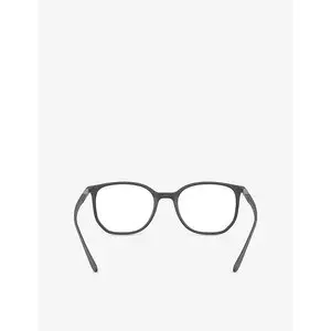 Ray-ban Square-frame Acetate Eyeglasses - Grey