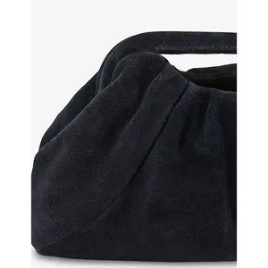 REISS June Suede Clutch Bag