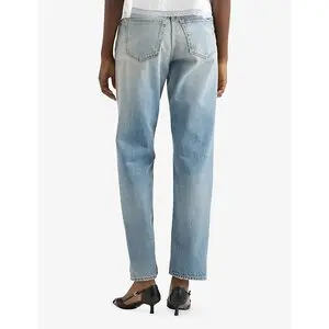 Prada Straight-leg Washed Denim Jeans