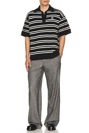 Amiri Ma Stripe Knit Polo