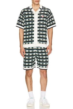 Casablanca Mosaic Knit Shorts