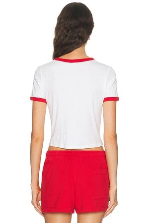 Sporty & Rich California Emblem Soft Ringer Tee