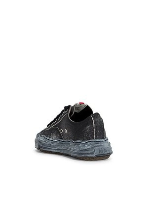 Mihara Yasuhiro Original Sole Shrink Leather Low-top Sneakers