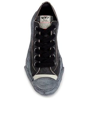 Mihara Yasuhiro Original Sole Shrink Leather Low-top Sneakers