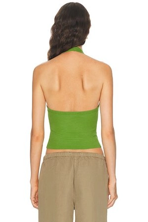 Eterne Cropped Halter Top