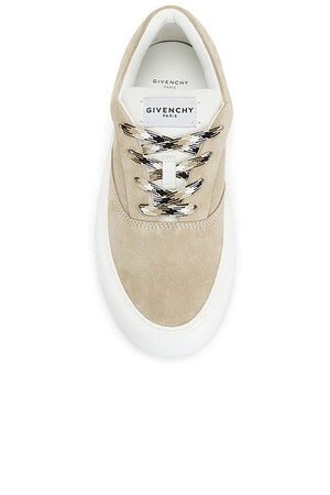 Givenchy Suede Lace-up Sneakers - Beige