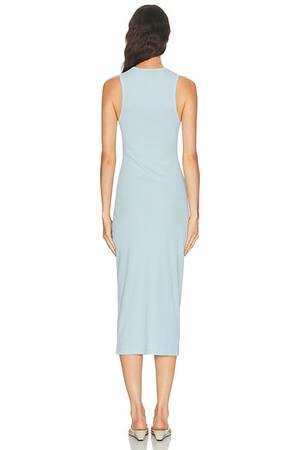 Wardrobe.NYC Ribbed Racer Dress