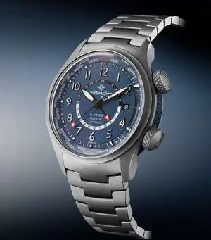 BREMONT Titanium Altitude Meteor Time Zones Watch