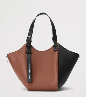 Loewe Lion Intarsia Hammock Flip Tote Bag