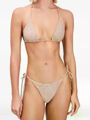Devon Windsor Elis Crochet-knit Triangle Bikini Top