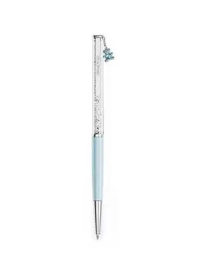 SWAROVSKI Teddy Bear Crystal-embellished Ballpoint Pen - Blue
