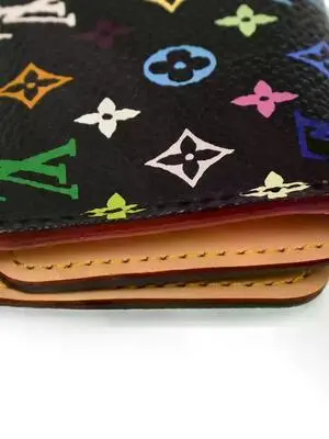 LOUIS VUITTON X Takashi Murakami 2008 Multiclés 4 Monogram Multicolor Key Case