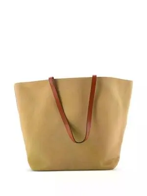 Celine Cabas Maillon Triomphe Bag Canvas Tote Bag