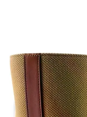 Celine Cabas Maillon Triomphe Bag Canvas Tote Bag