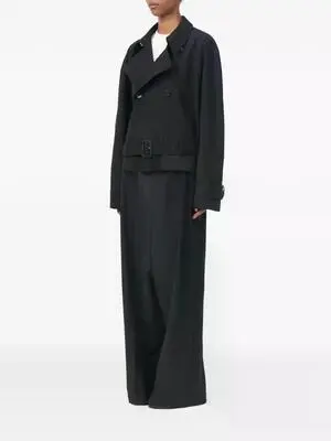 MAISON MARGIELA Belted Wool Blend Jacket