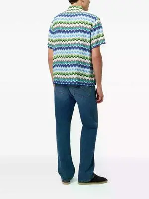 Missoni Zigzag-print Short-sleeve Shirt