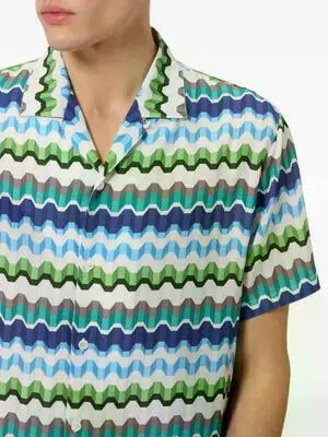 Missoni Zigzag-print Short-sleeve Shirt