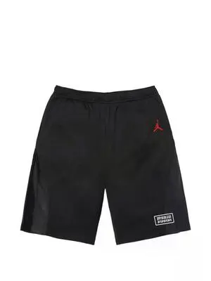 Supreme X Jordan Logo-patch Shorts - Black