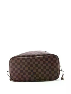 LOUIS VUITTON Damier Mm Tote Bag - Brown