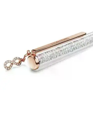SWAROVSKI Crystal-embellished Infinity Charm Pen - Pink