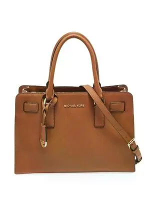 Michael Kors Dillon Leather Tote Bag - Brown