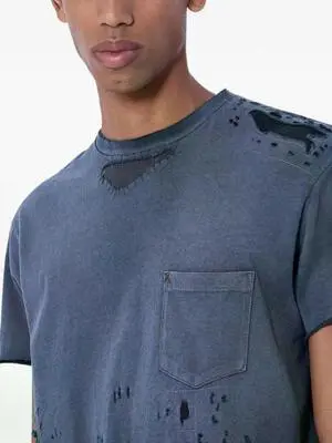 GALLERY DEPT. Distressed Cotton T-shirt