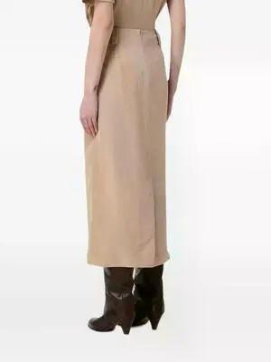 Fabiana Filippi Belt-loop Midi Skirt