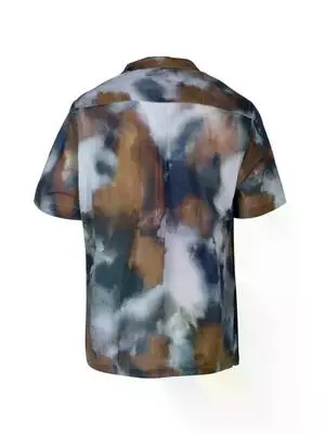Altea Abstract-print Short-sleeves Shirt