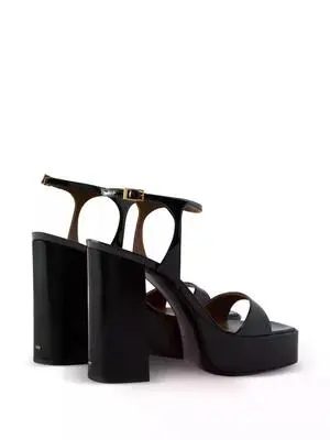 GIUSEPPE ZANOTTI Chérie Platform Sandals - Black