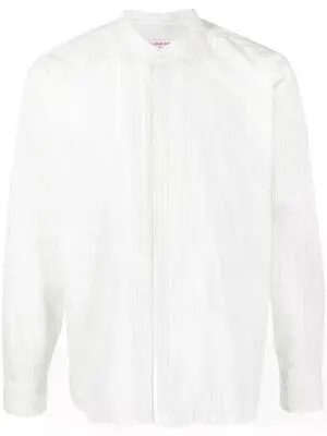 Orlebar Brown Collarless Button-front Shirt