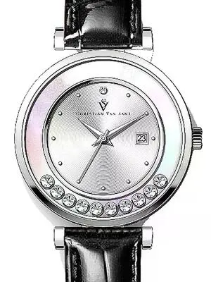 CHRISTIAN VAN SANT Bria 40mm Watch With Crystal Embellishments