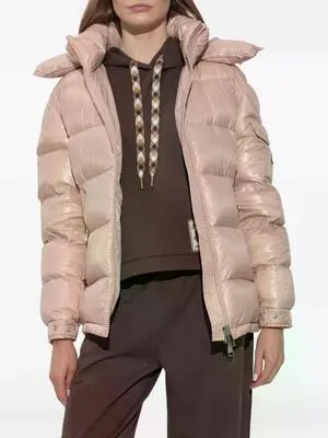 Moncler Maire Hooded Down Jacket - Pink