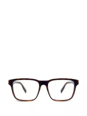 Lacoste Tortoiseshell-effect Square-frame Glasses - Brown