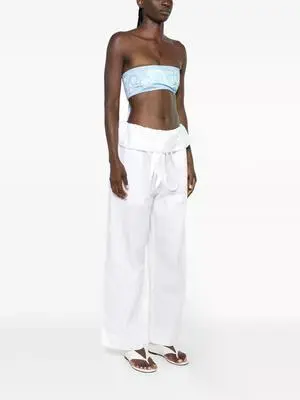 Emilio Pucci Geometric Pattern Bandeau Top
