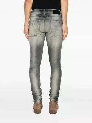 Amiri Flannel Patch Jeans