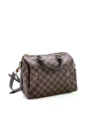 LOUIS VUITTON Speedy Bandouliere Bag Damier 25 Satchel - Brown
