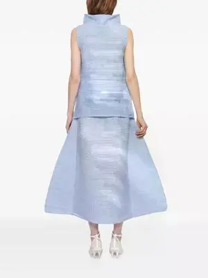 MELITTA BAUMEISTER A-line Ripple Midi Skirt