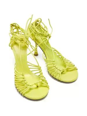 Bottega Veneta Lagoon Dot Ankle-strap Sandals