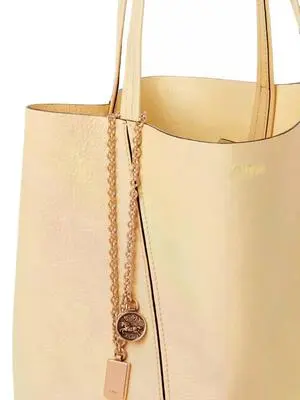 Chloé Spin Leather Tote Bag - Neutrals