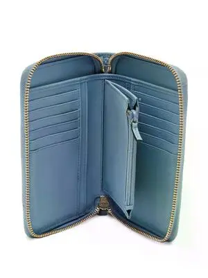 Gucci Microguccissima Zip-around Wallet - Blue
